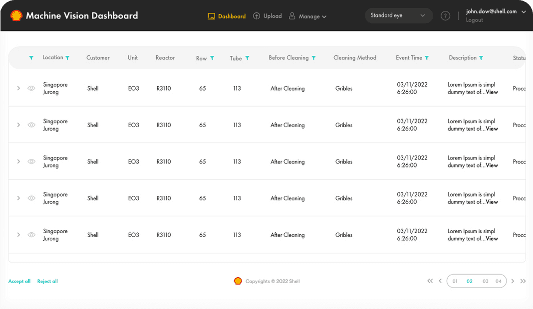 UI/UX Design for Internal Application | Techuz